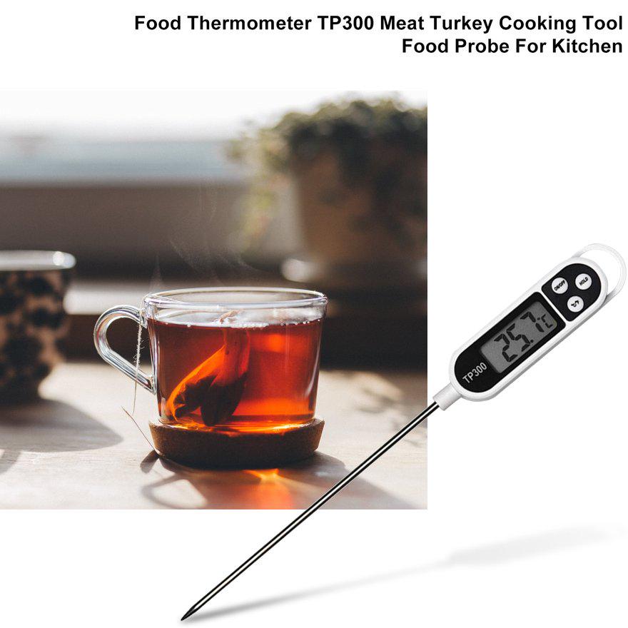 Buy Pearliky Food Thermometer TP300 Meat Turkey Cooking Tool Food Probe ...