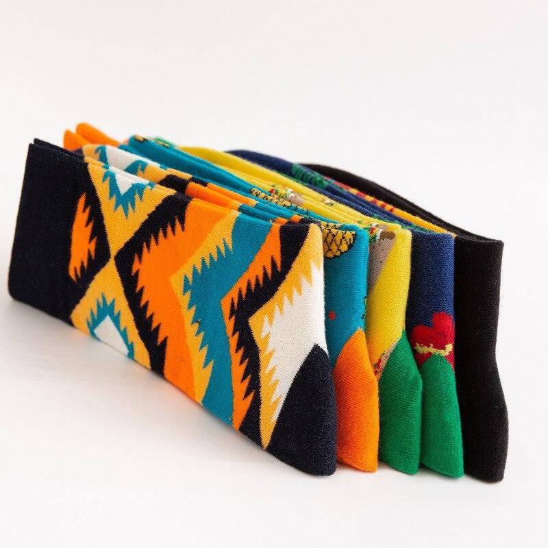 Buy Autumn Winter New Products Cotton Socks Personality Abstract Art ...