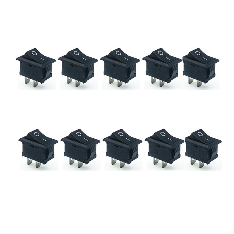 Buy Mini Black on/Off Rocker Switches 2Pin 2Position Car Dash Boat ...