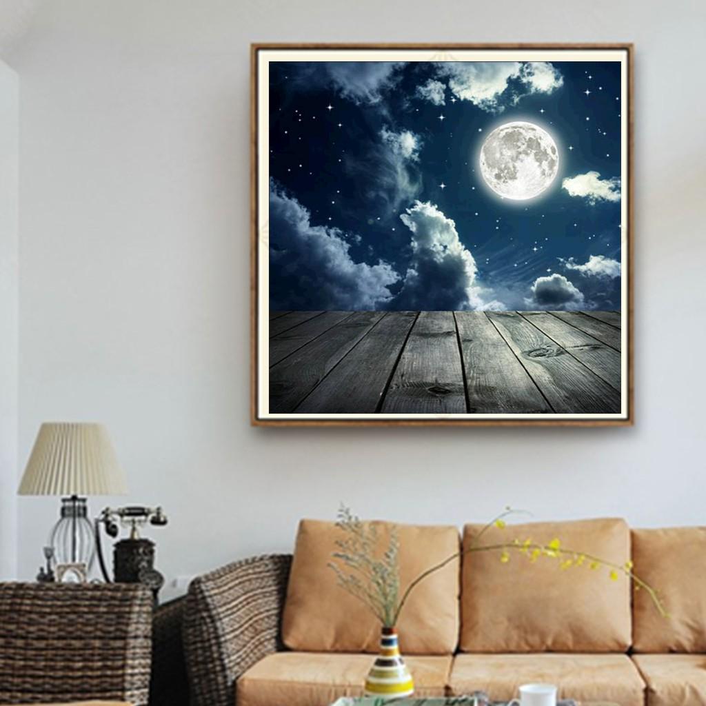 Buy 5D Embroidery Rhinestone Pasted DIY Diamond Painting Cross Stitch ...