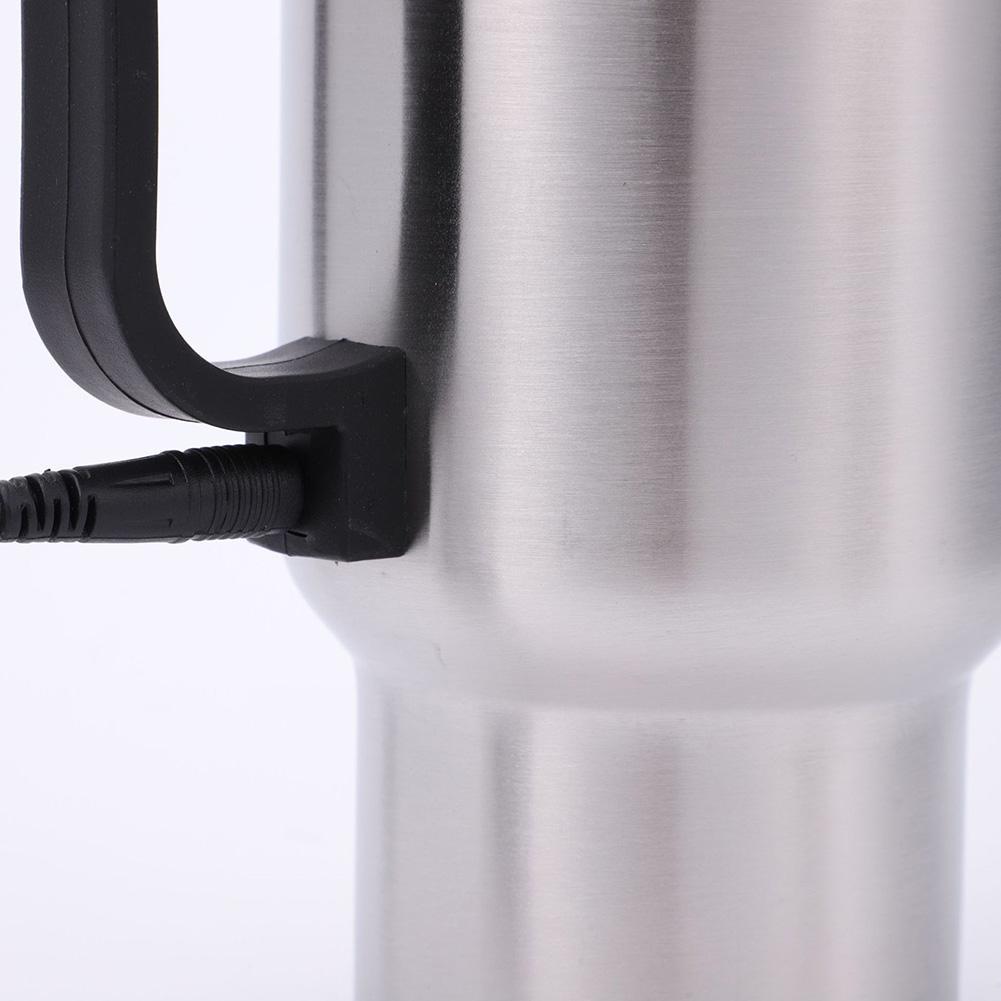 Buy 12V 450ml Car Electric Kettle Heating Cup Coffee Mug Steel Maker ...