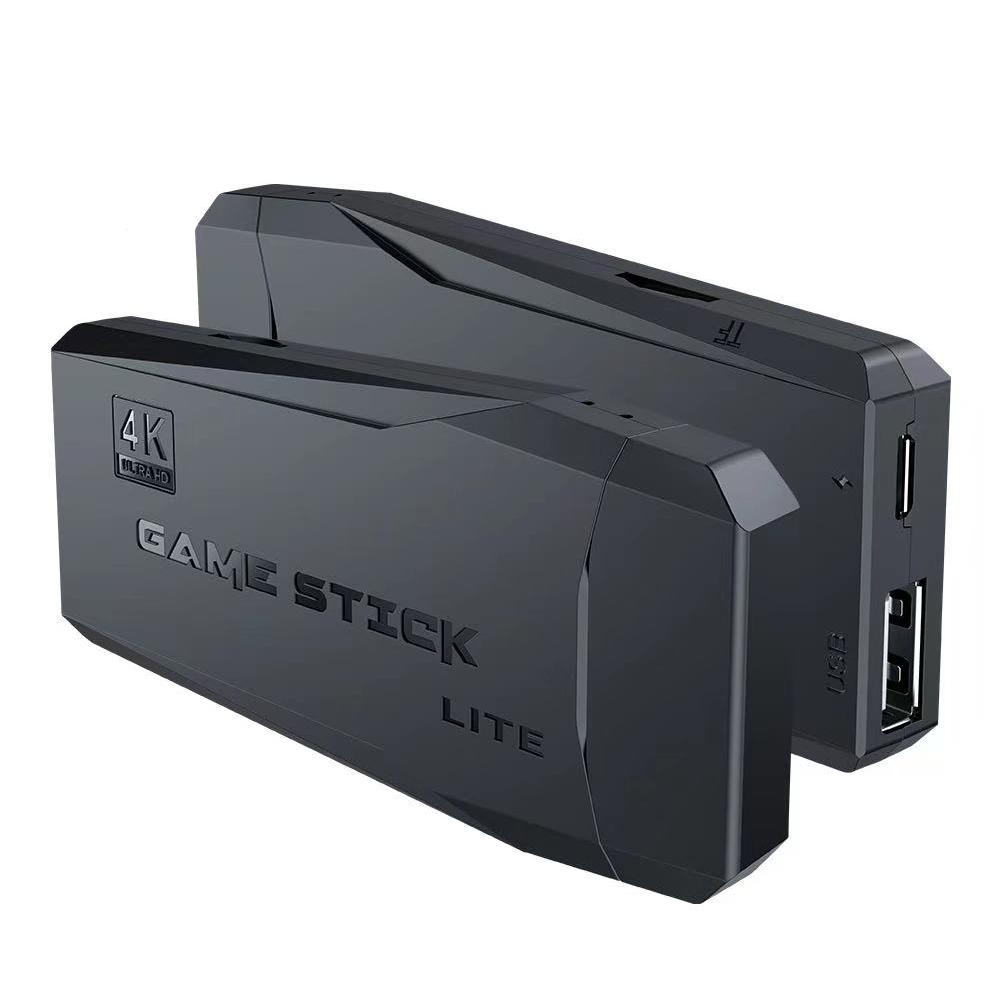 Cheap 4K stick console with 2 controls with HDMI connection to TV retro ...