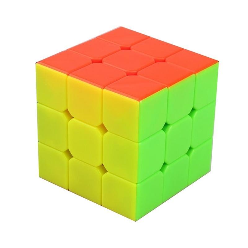 Buy 3x3x3 Magic Cube No Sticker Puzzle Ultra-Smooth Twist Rubic's Rubik ...