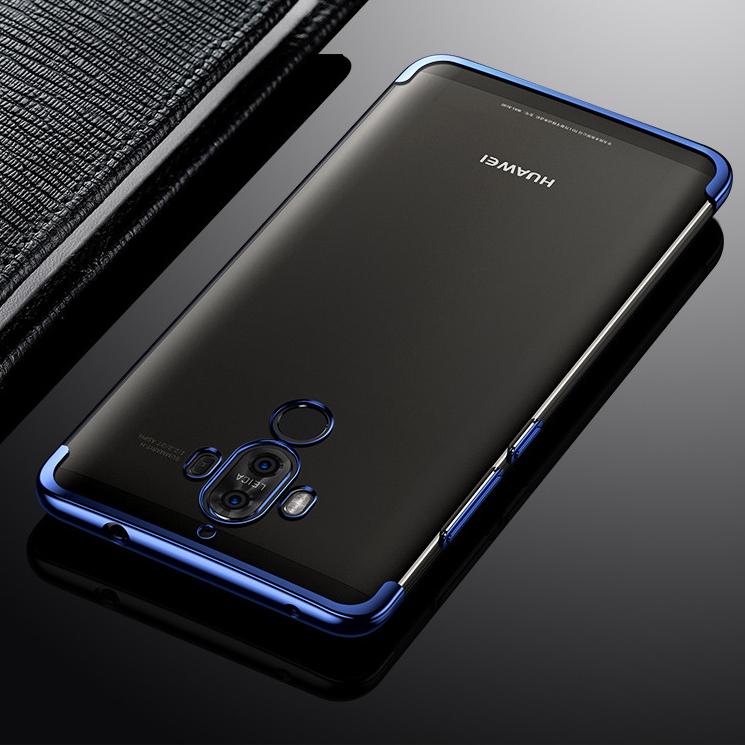 Cheap Soft TPU Solid Electroplating Clear Shockproof Cell Phone Back ...