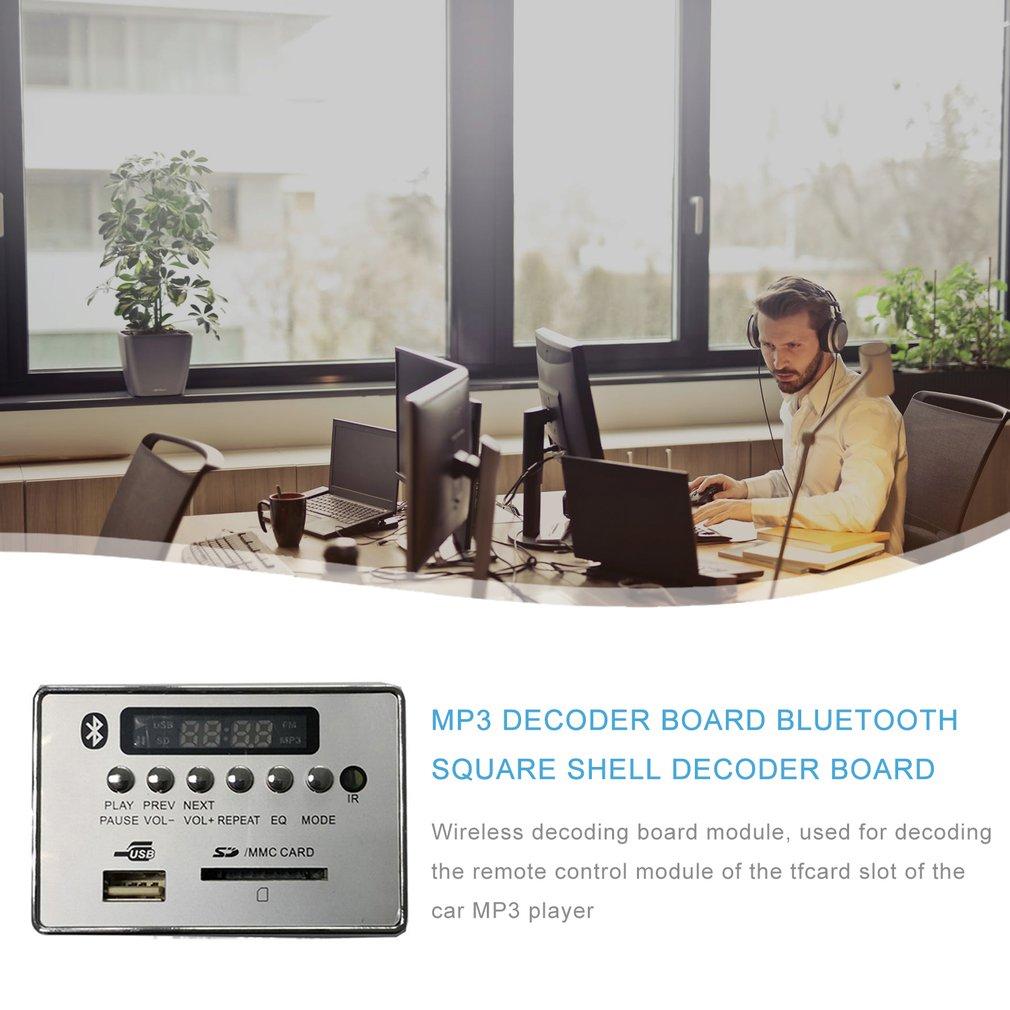 Buy Dc 5V 12V Car Wireless Mp3 Wma Fm Decoder Board Audio Module Usb ...