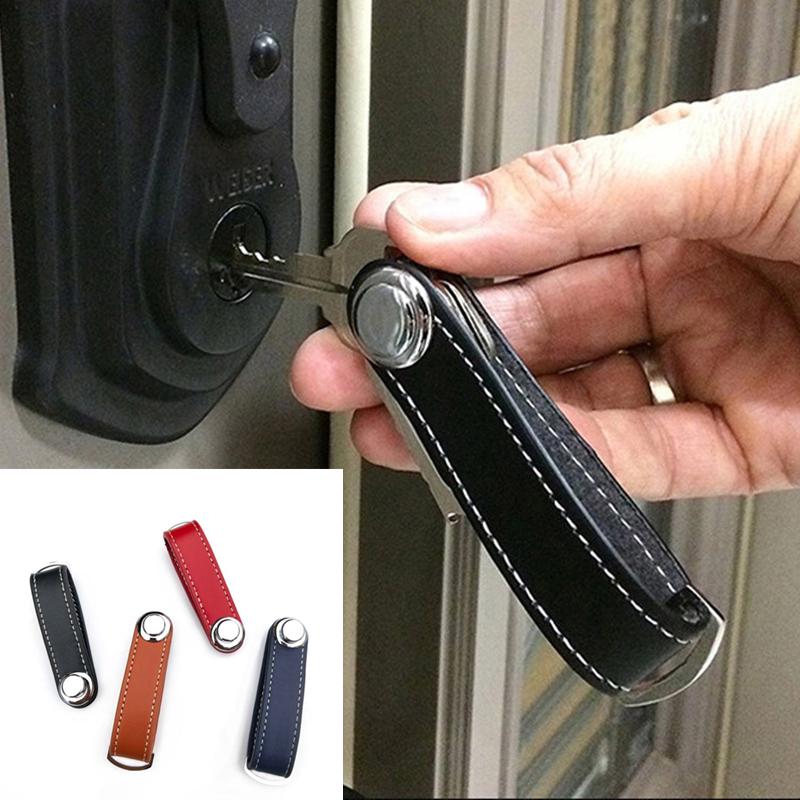 Buy Handmade Car Key Pouch Bag Case Wallet Holder Chain Key Leather ...