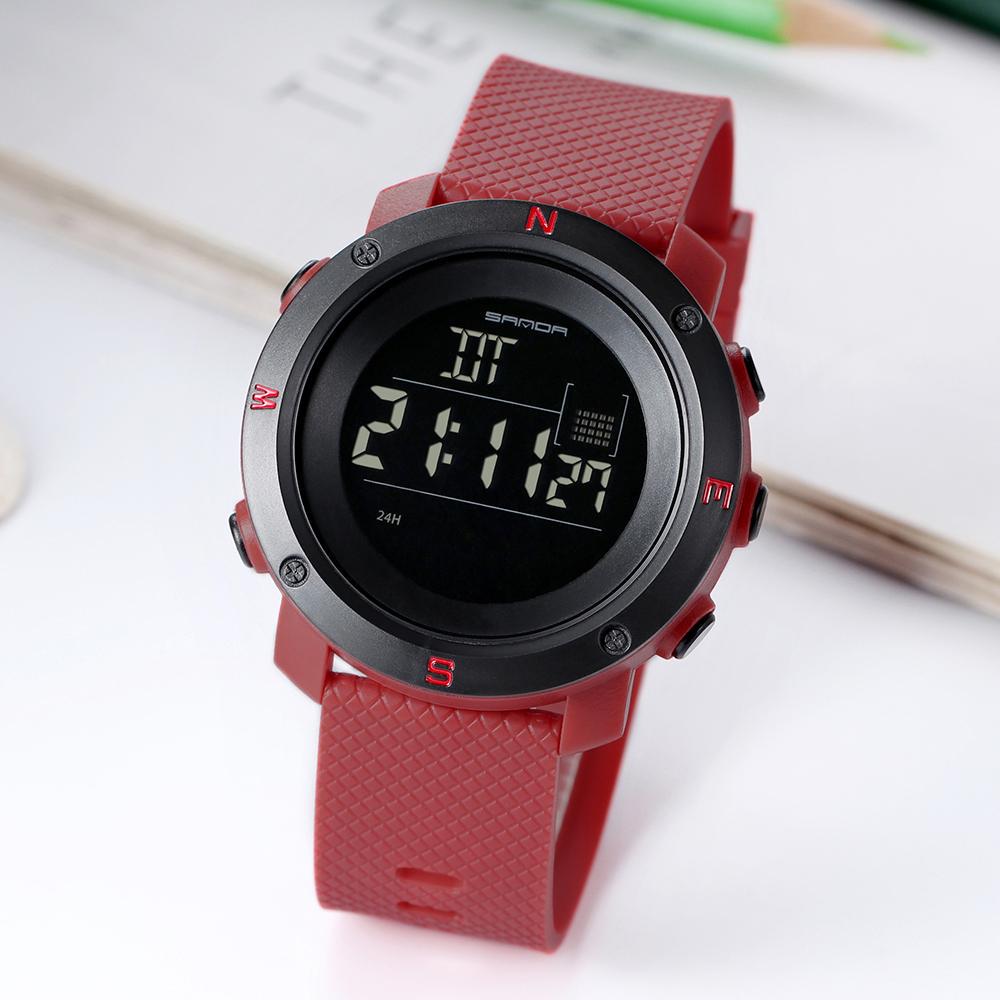 Buy Women Sports Watches Digital Clock Waterproof Woman Watch Girl ...