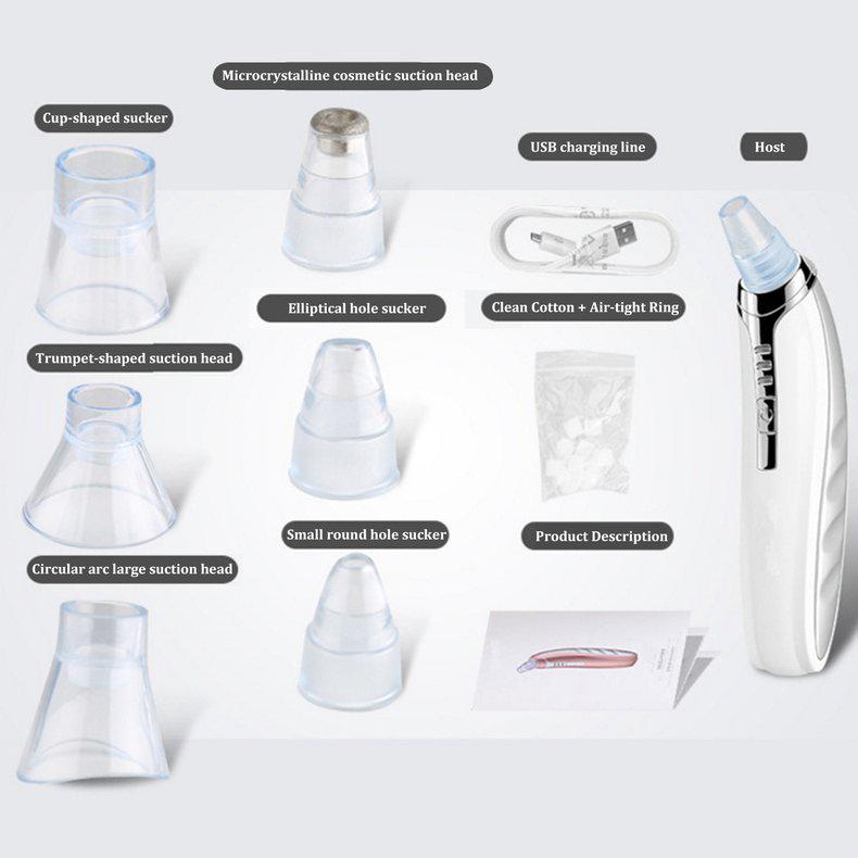 Buy Vacuum Blackhead Acne Cleaner Pore Remover Electric Skin Facial ...