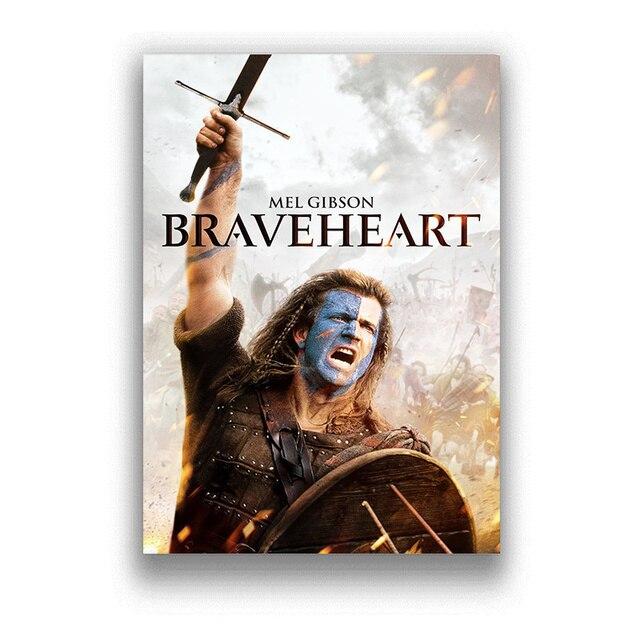 Braveheart Movie Classic Art Canvas Poster Simplicity Muslim Print Home ...