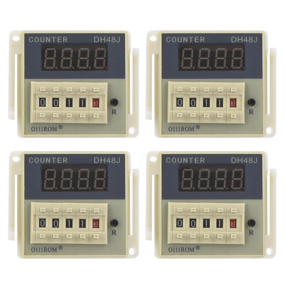 Buy DH48J-A(11) Digital Display LCD Screen Counter Signal Input 11 Pin ...