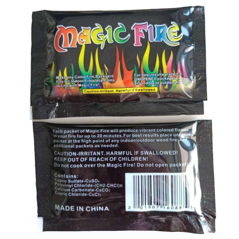 Buy Beauty Twelve Fire Magic Tricks Bonfire Camp Fire Colorful Flame ...