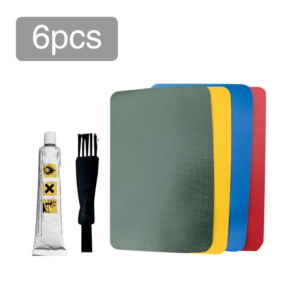 Buy 4PCS PVC Patch Repair Kit Leather Repair Patches Glue Set Accessory ...