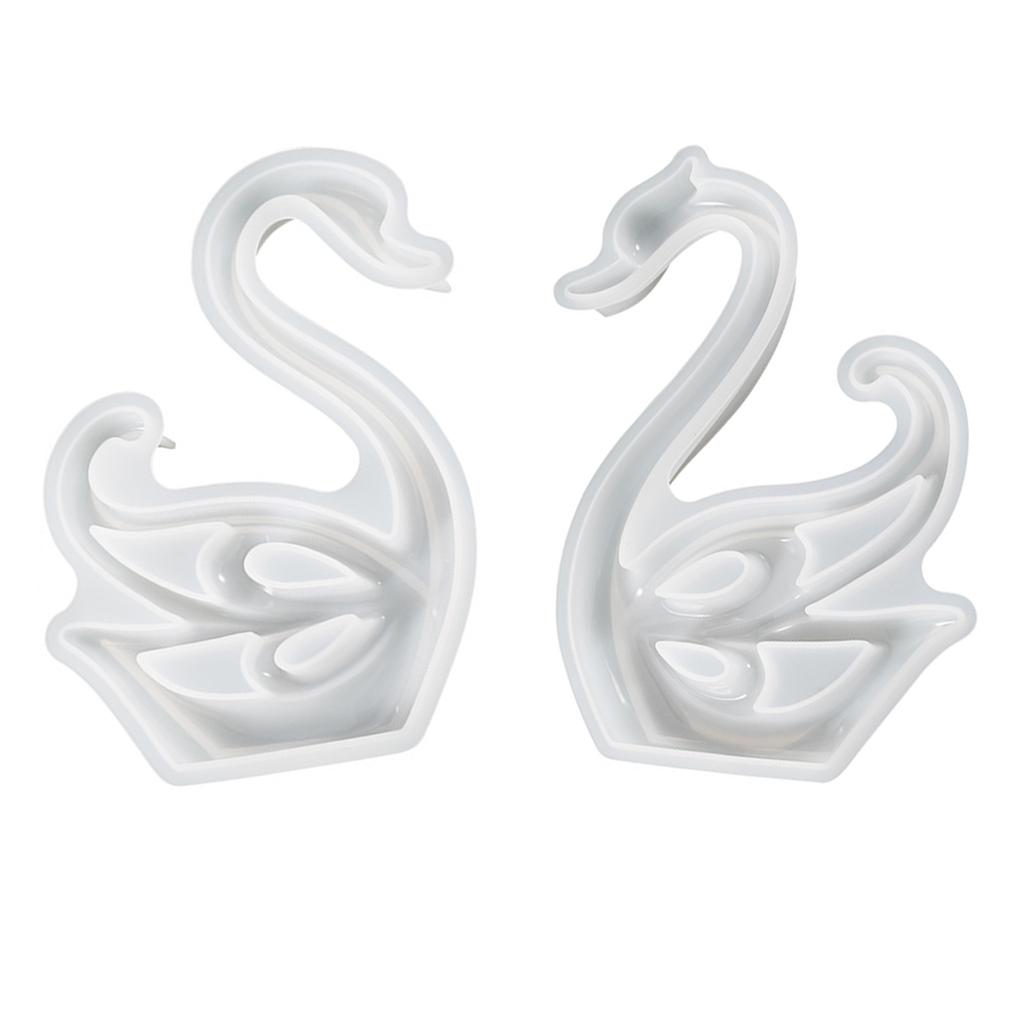 Buy 2Pcs Jewellery Making Supplies Candles Ornaments Left Right Resin ...