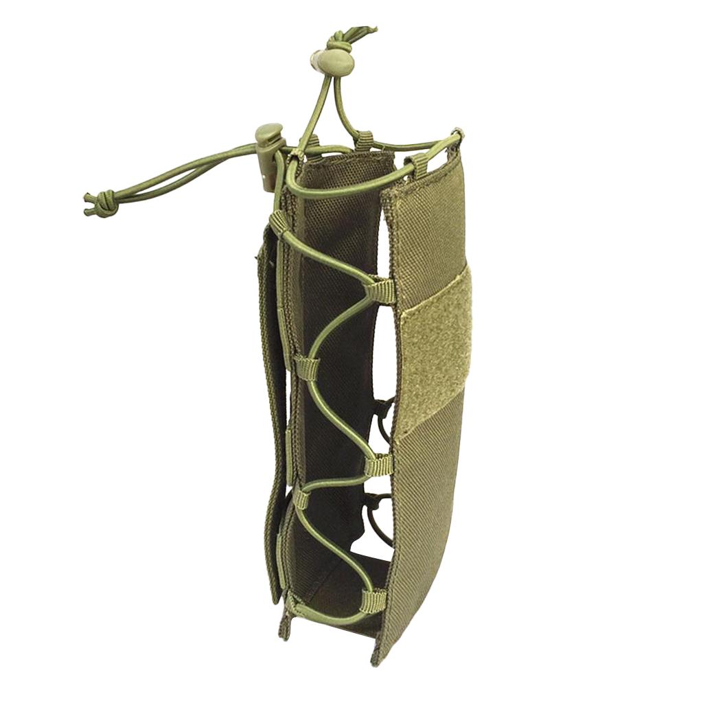 Buy Military Molle Tactical Travel Water Bottle Flask Pouch Carry Bag ...