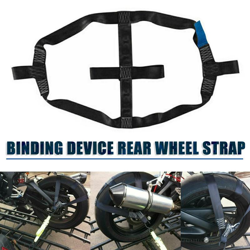 Buy Pdtoweb Motorcycle Transport Tie-Down Motorbike Rear Wheel Webbing ...