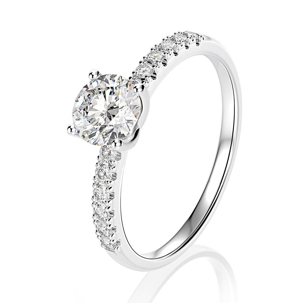 Luxury Sparkly Ring AAA Cubic Zirconia Hearts and Arrows Women Ring ...