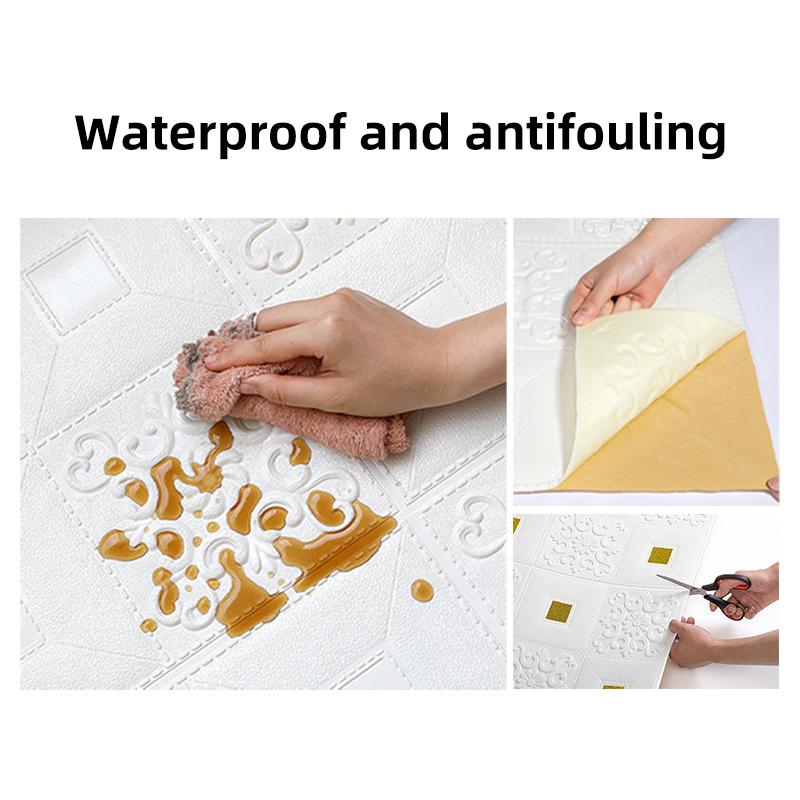 Buy Houseeker 3D Self-Adhesive Ceiling Wall Stickers Roof Decorative ...