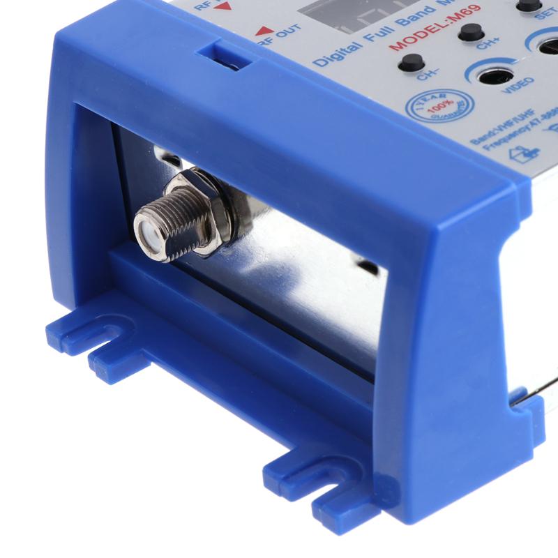 Buy Auto RF Modulator Audio Video TV Converter RHF UHF Signal Amplifier US/EU Plug at affordable ...