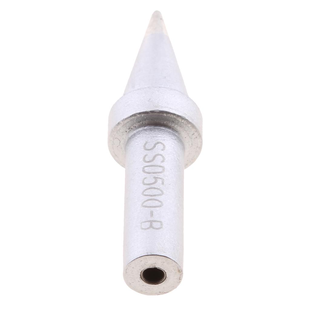 1 Piece Replacement Leadfree Solder Soldering Iron Tip Tools 500B uygun ...