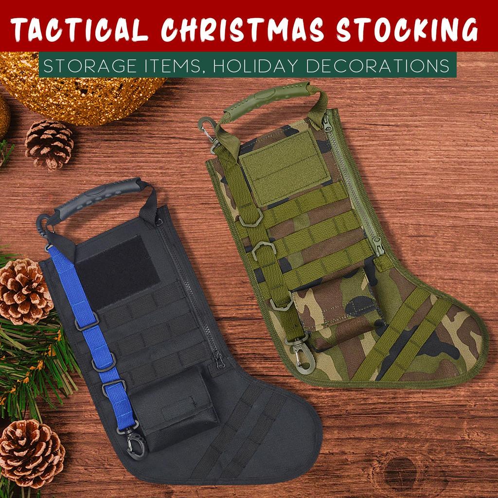 Buy [BA] Christmas Stocking Molle Military Christmas Stocking Desert ...