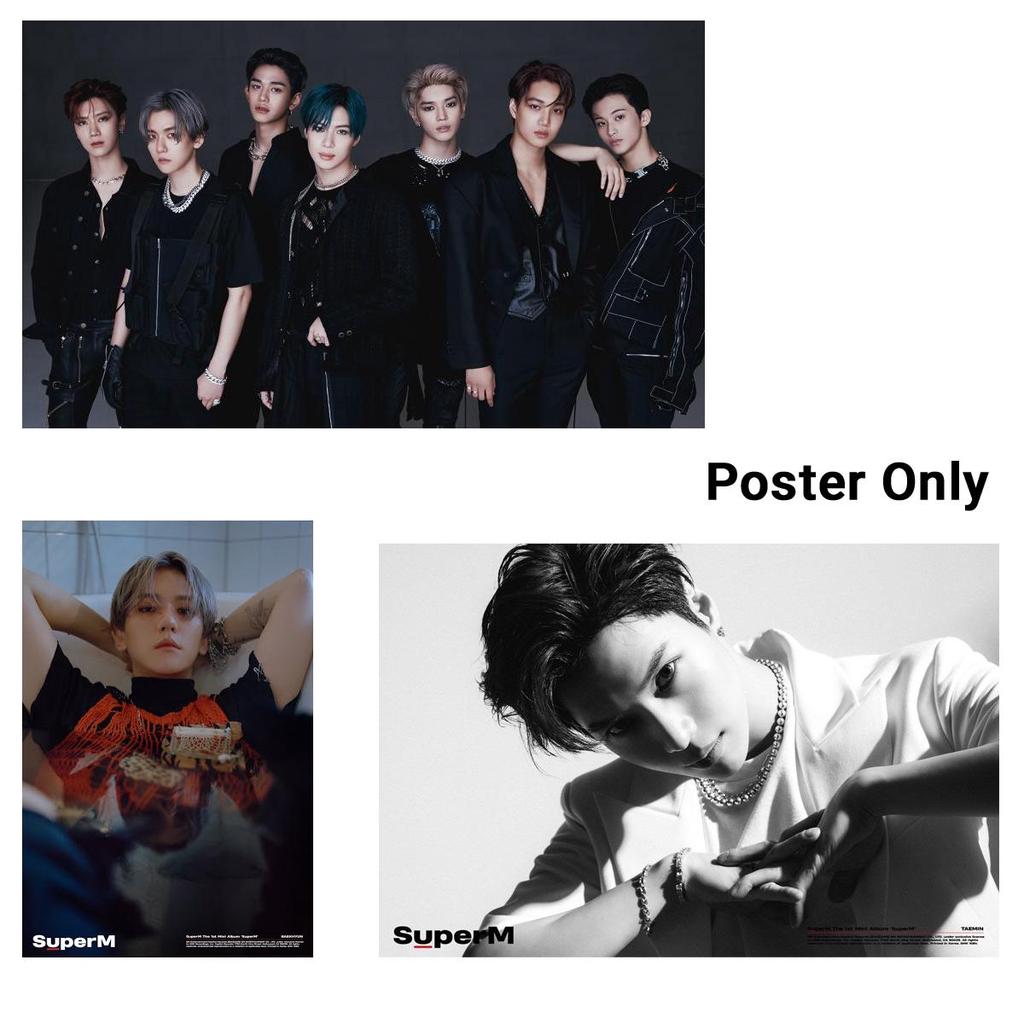 Buy SUPER M [SUPERM] 2nd Mini Album Only Poster (3Types) at affordable ...