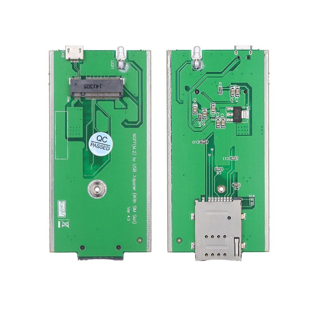 Satın alın WWAN Card to USB Adapter With SIM Card Slot Designed Micro ...