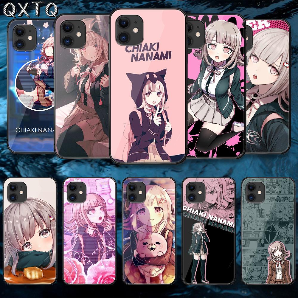 Cheap QXTQ Chiaki Nanami Tempered Glass Phone Case Cover For IPhone 6 7 ...