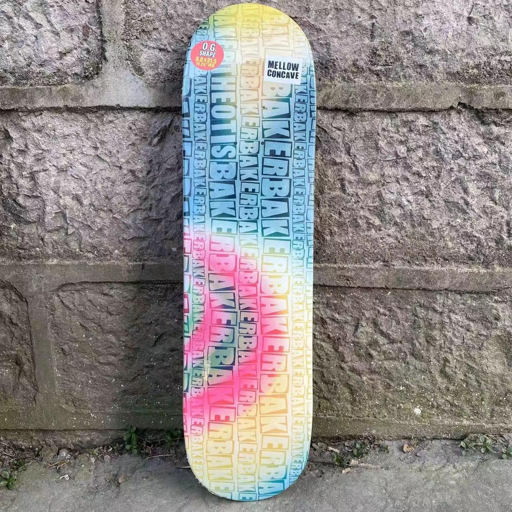 Satın alın Transverse Skateboard 7-Layer Canada Wood Deck Three-layer ...