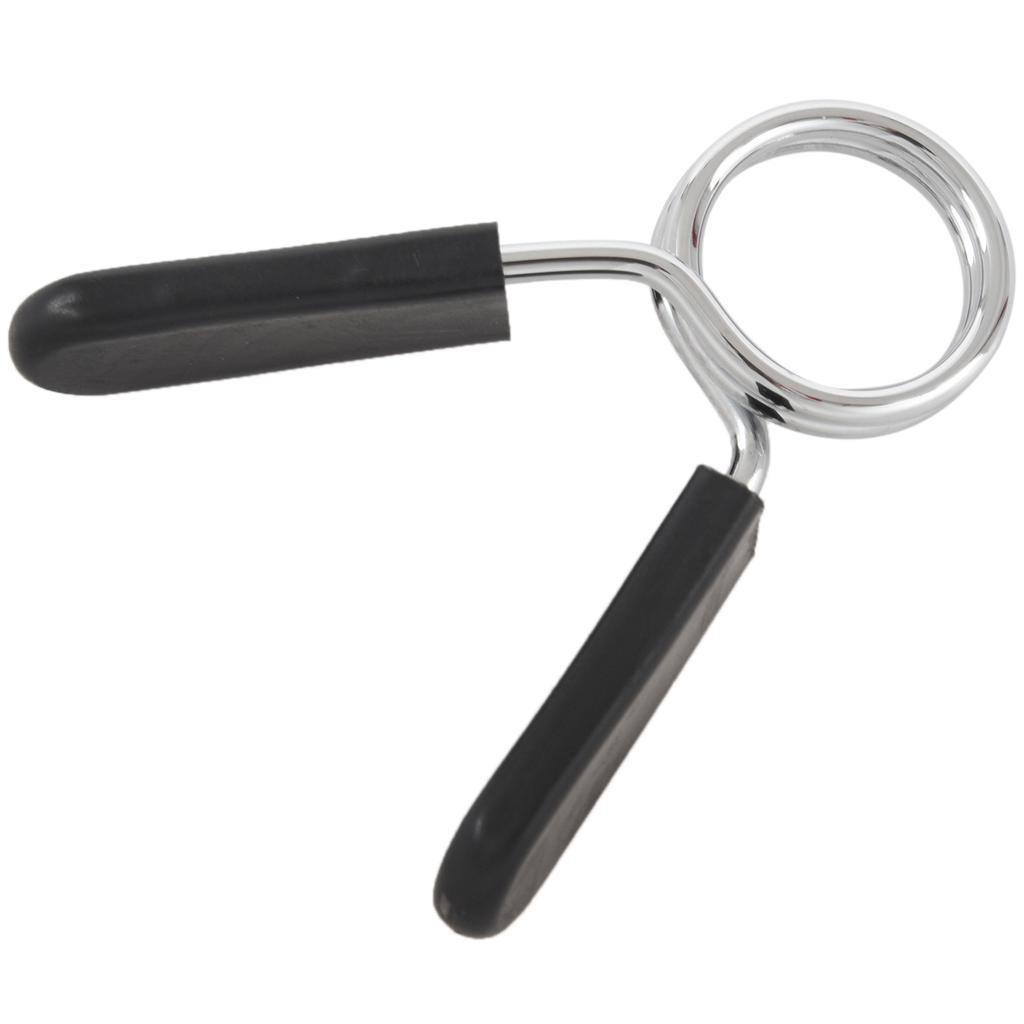 Buy 2 X Standard 1" Weight Bar Spring Collar Clips Dumbbell Barbell ...