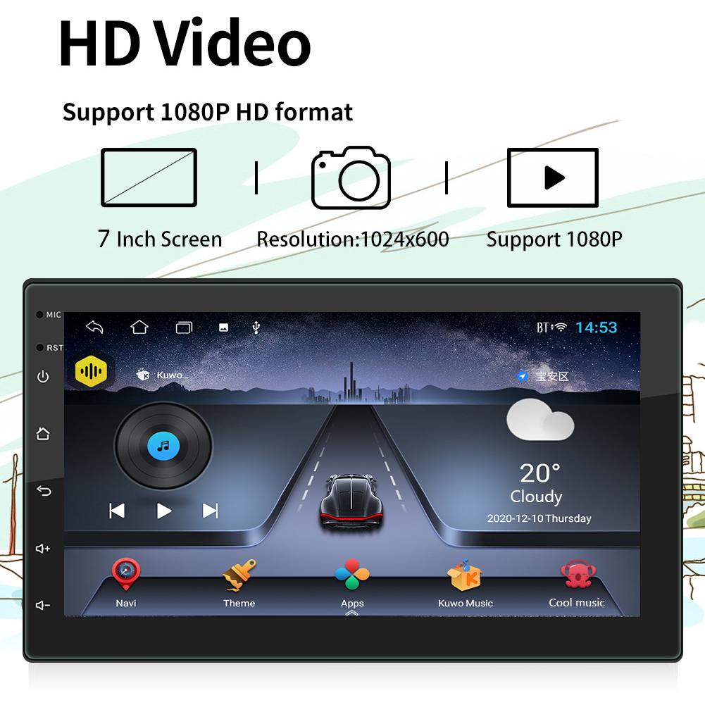 Buy 7784AD Double DIN Car Radio Android 10.1 Quad Core 1GB+16GB ...