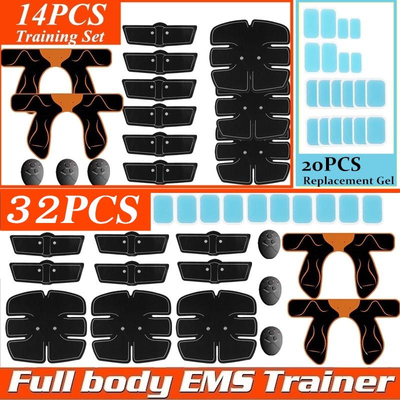Buy EMS Wireless Muscle Stimulator Smart Fitness Abdominal Training ...