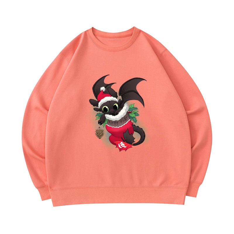 Men's 300 GSM 100% Cotton Sweatshirt Stocking Stuffer Toothy Print ...