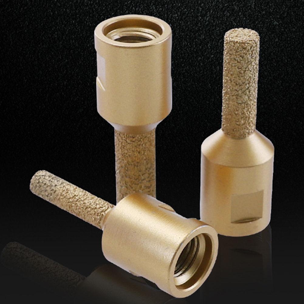 Buy M14 Thread Chamfer Cylindrical Grinding Head Brazed Diamond Milling ...