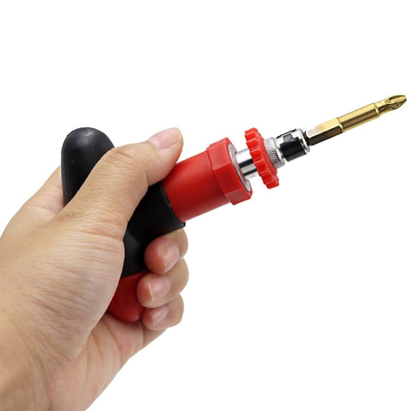 Buy Adjustable T-type Manual Ratchet Screwdriver Reversible Ratchet ...