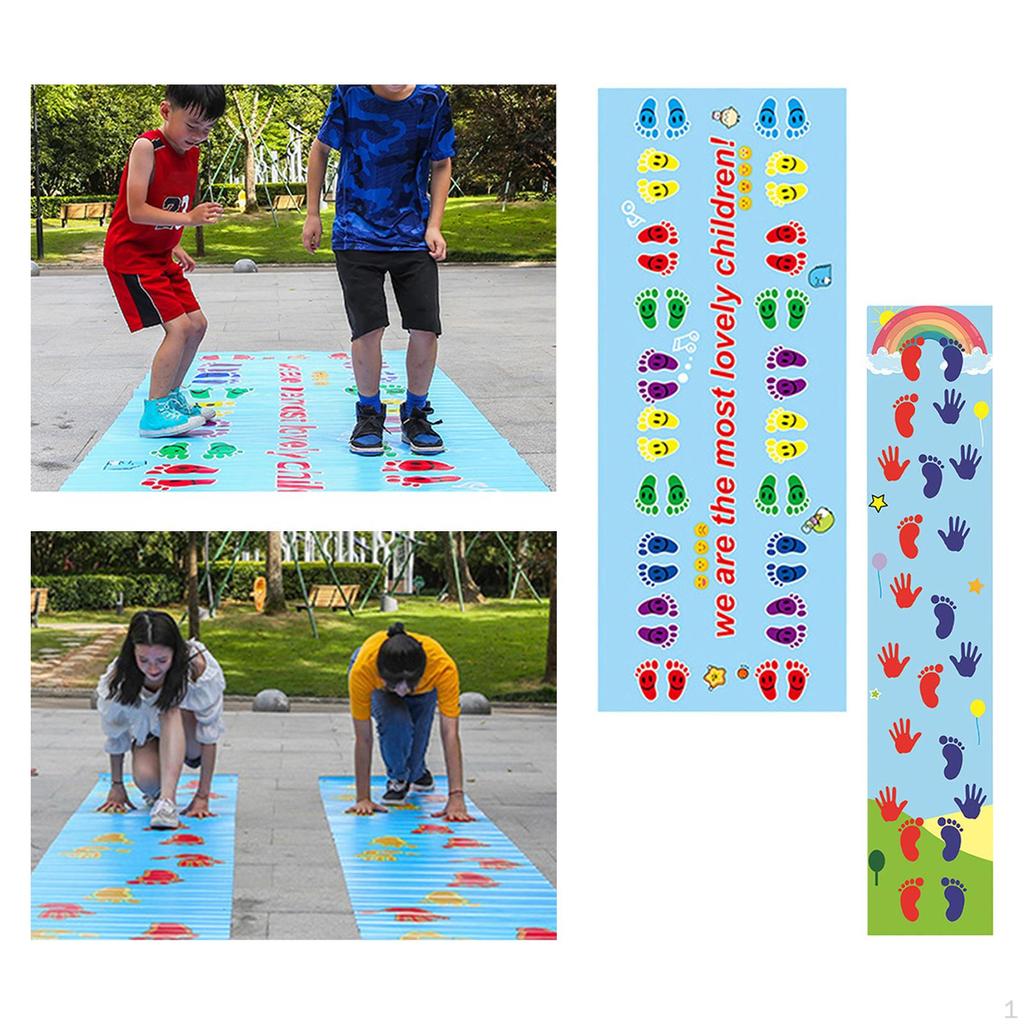 Cheap 2 Pieces Kids Fitness Toy Hand Foot Hopscotch Game Pad Team ...