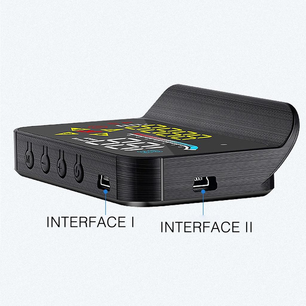 Buy VAL Universal Car HUD GPS Speedometer Speed Head Up Display M17 ...