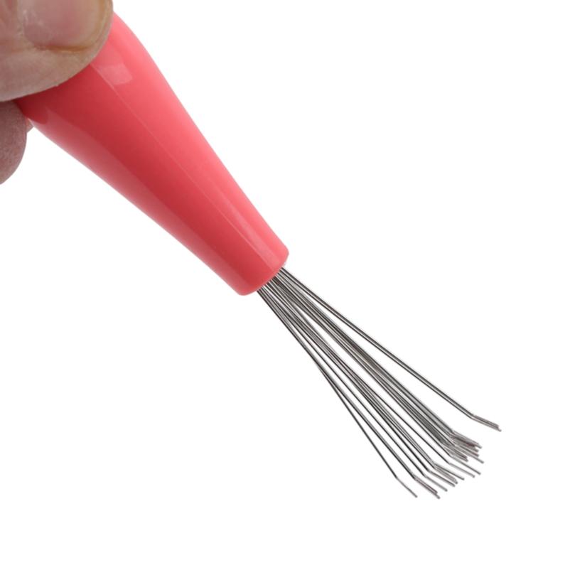 Buy Mini Hair Brush Combs Cleaner Magic Handle Tangle Shower Salon ...