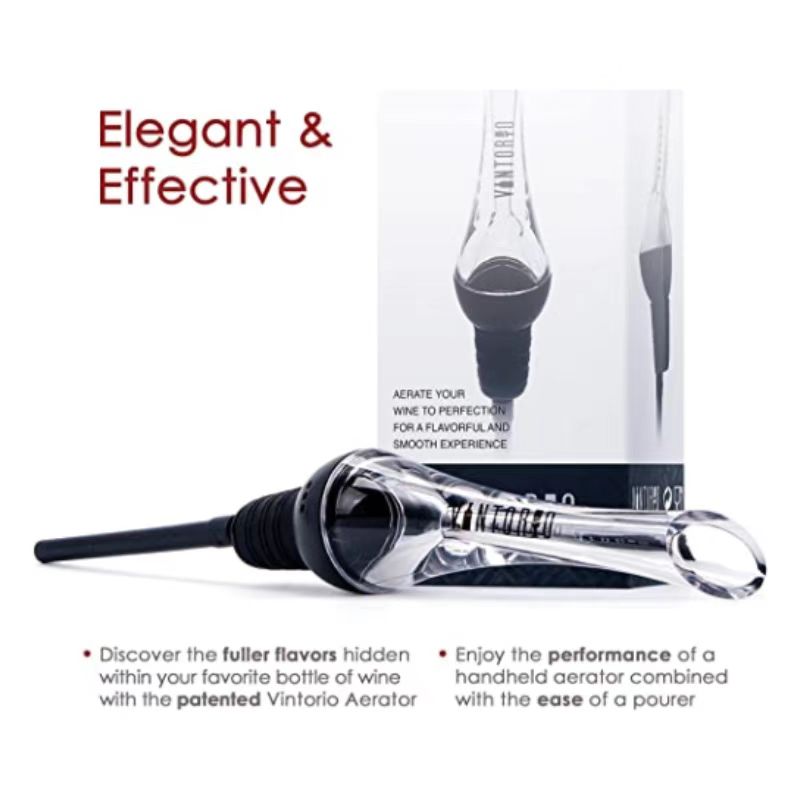 Buy Wine Aerator Pourer - Premium Aerating Pourer and Decanter Spout at ...
