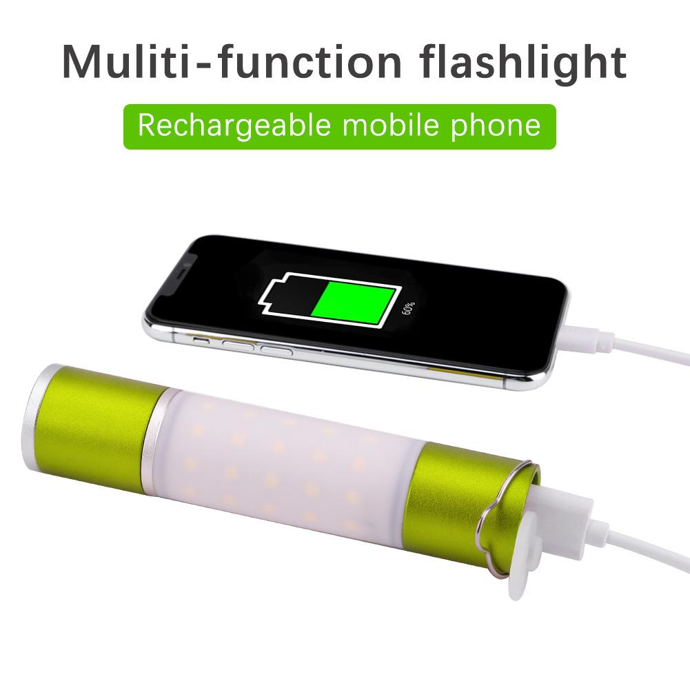 Buy USB Rechargeable Hanging Flashlight Zoomable Aluminum Alloy + ABS ...