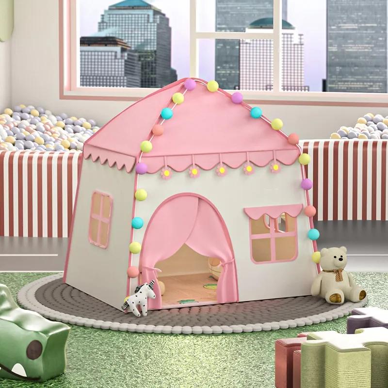 💰Cumpără Cort pentru copii Playhouse interior Printesa Castelul Boys ...