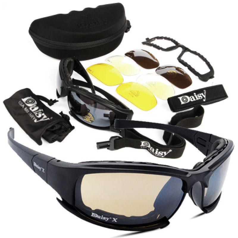 Tactical Eye Protection Glasses UV Protection Glasses Sunglasses Riding ...