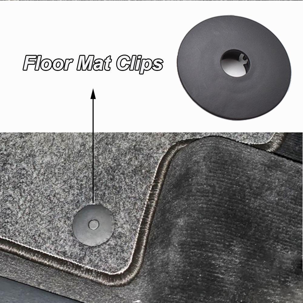 Buy Car Floor Mat Fastener Clips Carpet Clamps For VW Passat Polo Golf ...
