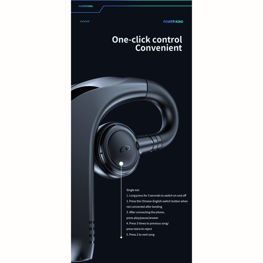 Cheap M99 Bluetooth-compatible 5.2 Wireless Business Headset Long ...