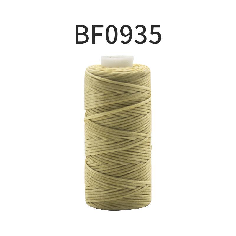 Buy 1pcs DIY 150D 1mm Stitching Thread Waxed Thread Flat Waxed Sewing ...