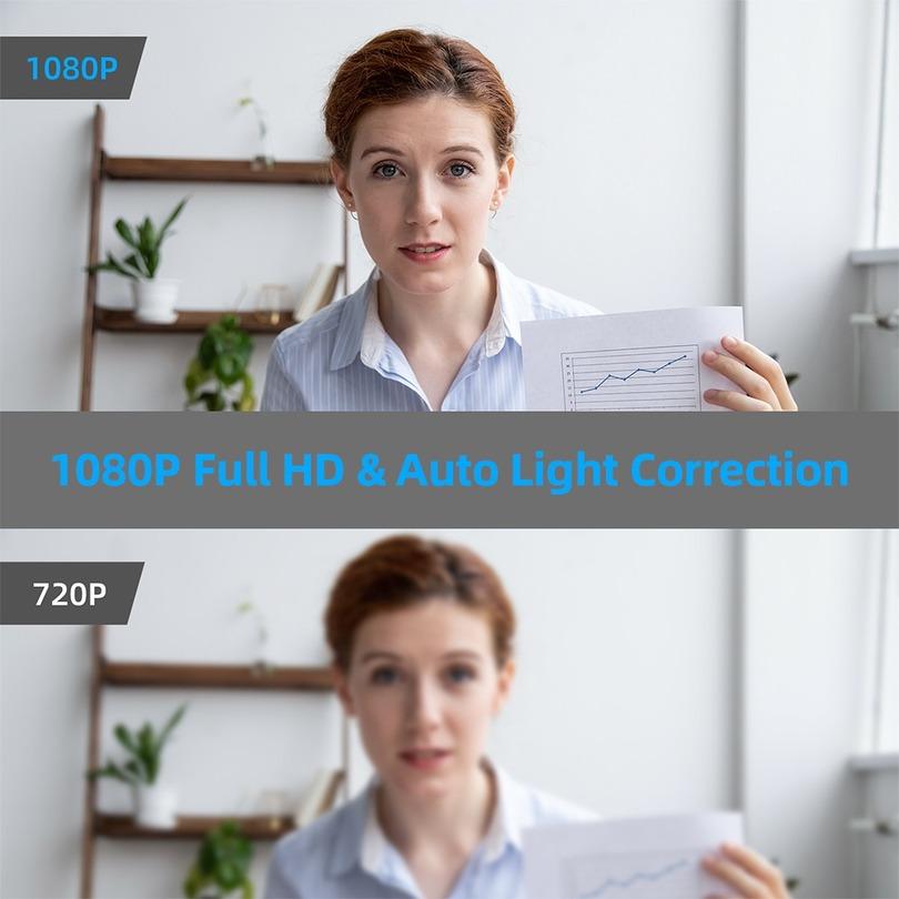 Buy Essager C3 1080P Webcam 2K Full HD Web Camera For PC Computer ...