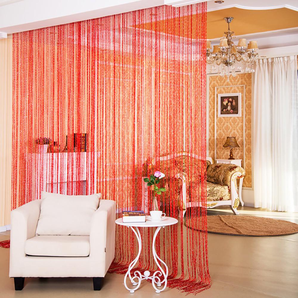 Buy String Curtains Patio Net Fringe for Door Fly Screen Windows ...