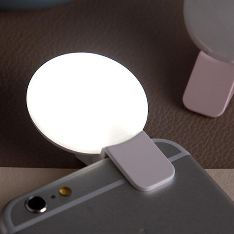 Buy 1PCS LED Fill Light Phone Selfie Lamp USB Rechargeable Beauty Light ...