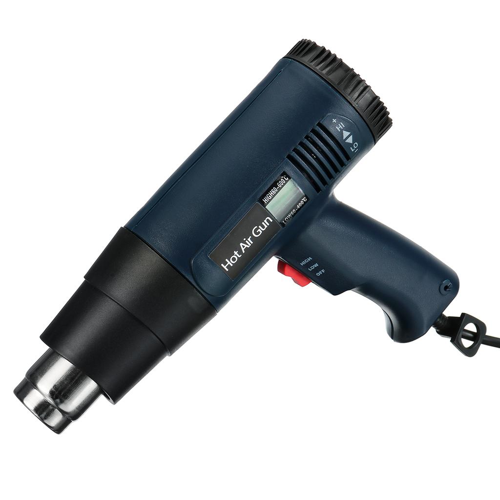 Buy 2000W 2 Speed Digital Display Heat Gun Electric Hot Air Industrial ...
