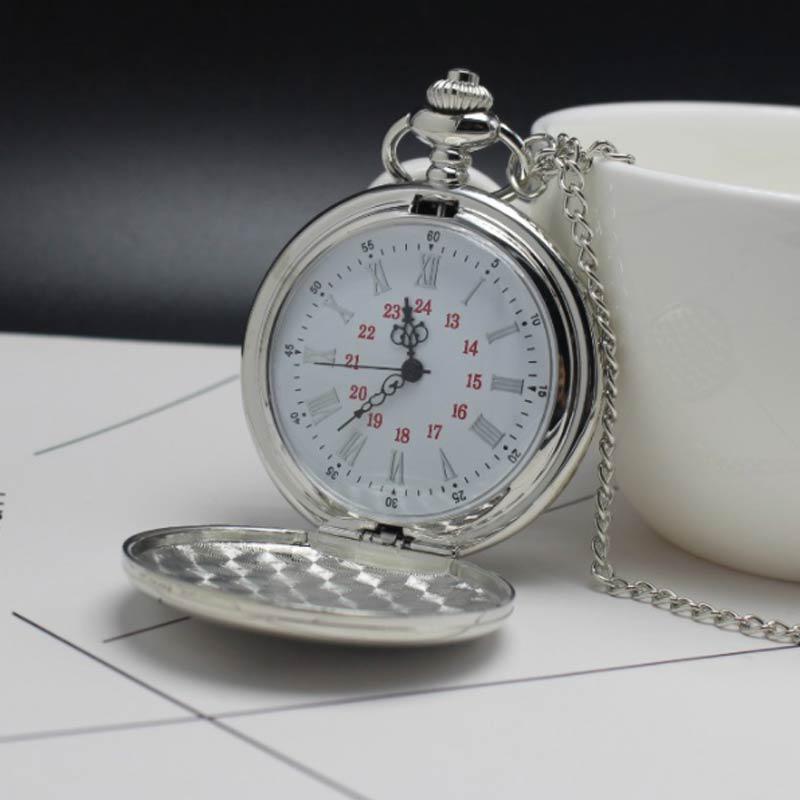 Buy Flip Quartz Pocket Watch Gifts for Son Mom Love Forever Children ...