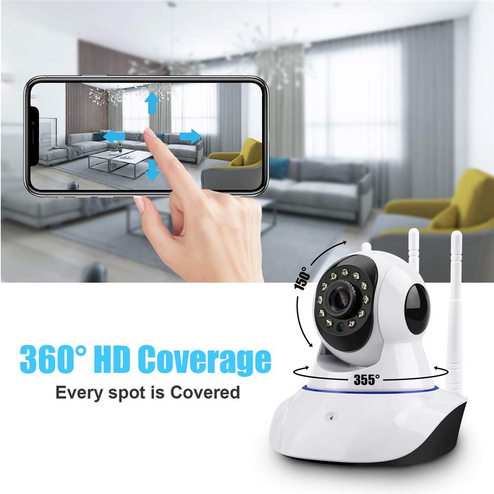 Buy Wireless 1080p IP Camera Pan Tilt Network Security CCTV Night ...